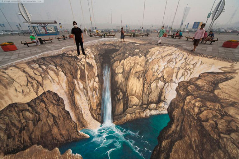 Anamorphose : définition et exemples - Mural Studio