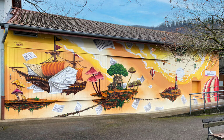 Fresque murale : Conception et Réalisation / Mural Studio